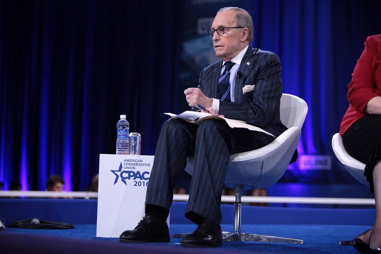Larry Kudlow Celebrates After Trump's New Tariff Announcement Drives ...